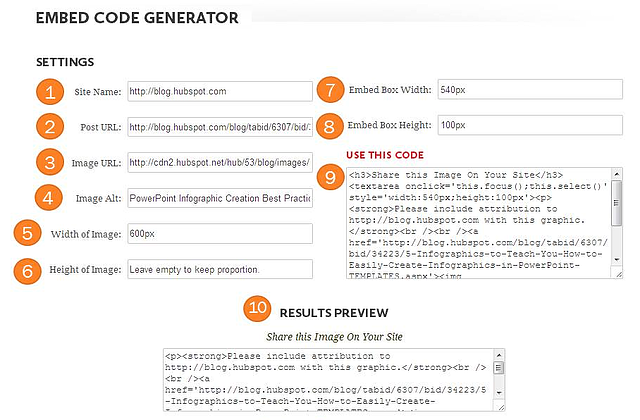 How To Create Embed Codes For Your Infographics [free Embed Code Generator]