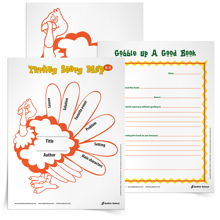 Turkey Gobbler Template