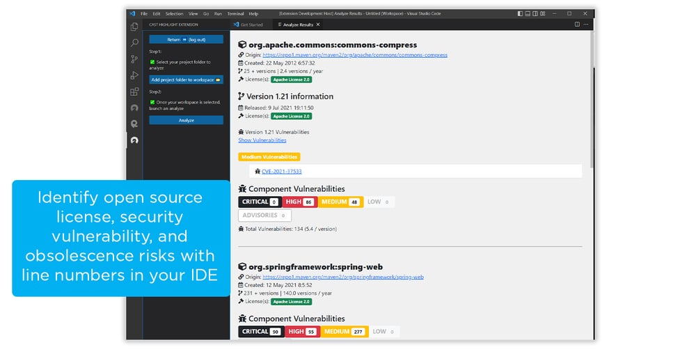CAST Highlight - Capabilities