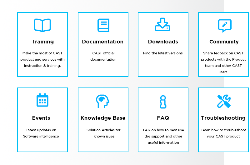 CAST Services - Subscription & Support