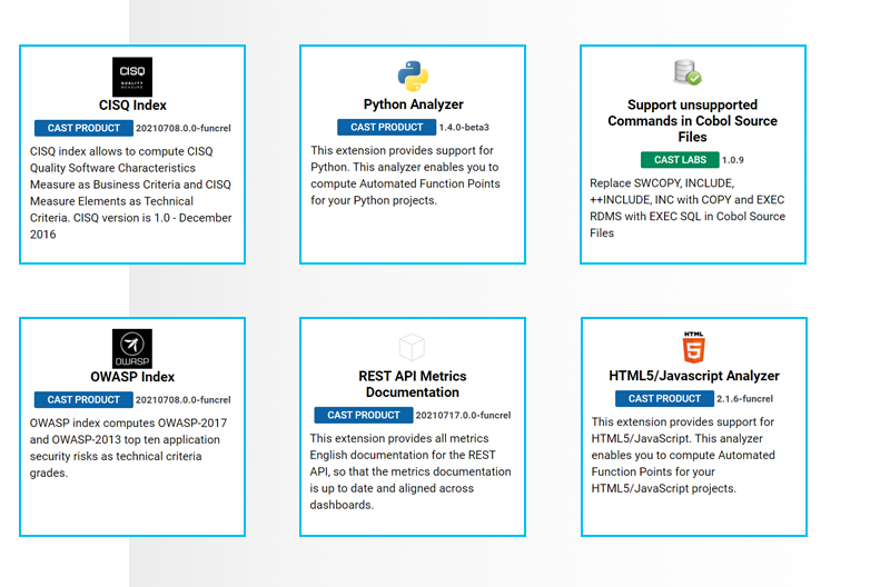 CAST Services - Subscription & Support