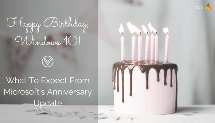 Happy Birthday Windows 10
