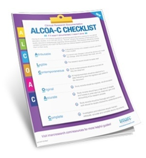 Clinical Research Documentation - ALCOA-C