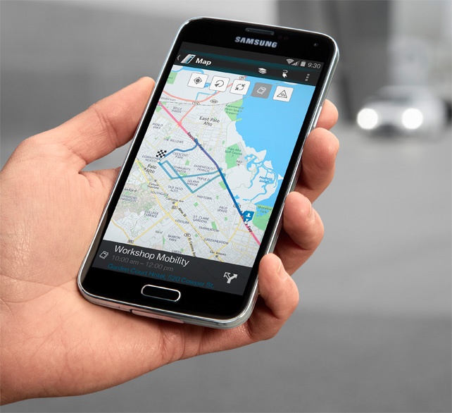 BMW and HERE unveil the future of driving at CES