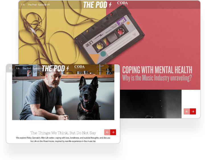 Examples of interactive magazines, brochures, newsletters, and more