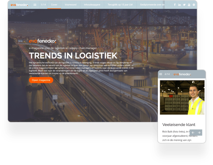 Examples of interactive magazines, brochures, newsletters, and more