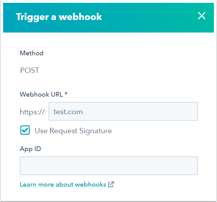 Use Webhooks With Hubspot Workflows