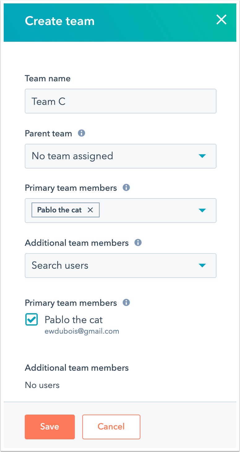 Create and manage teams Create and manage teams