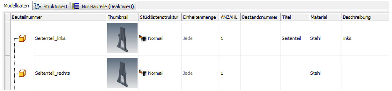 Tipps und Tricks für Inventor: iProperties in Bauteilen