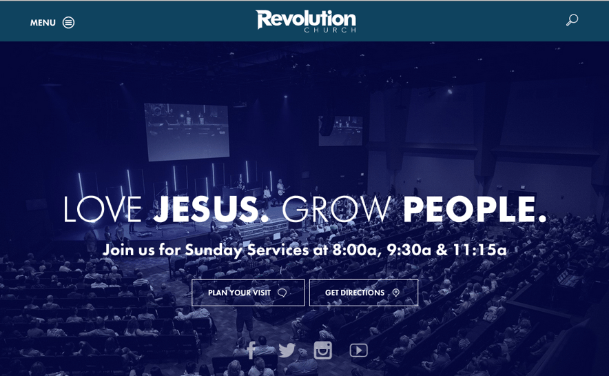 12 of the Best Church Websites Launched in 2015