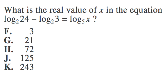 Challenging Recreational Mathematics: The 21 Hardest ACT Math Questions ... Challenging Recreational Mathematics: The 21 Hardest ACT Math Questions ...