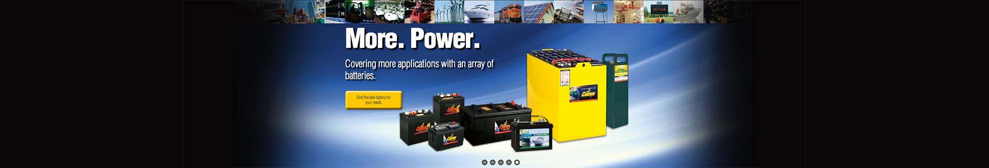 Crown Battery | Battery Manufacturers | Industrial | SLI