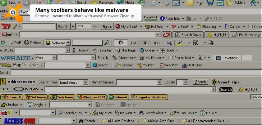 Browser Toolbars – almost malware?
