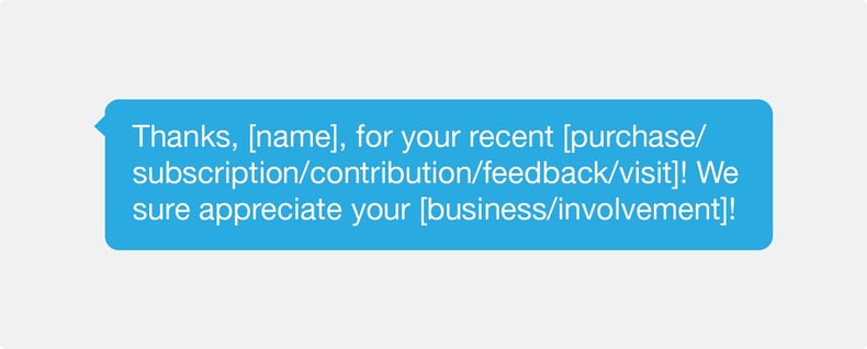 9 Text Message Templates for Businesses | Texting Software for Business ... 9 Text Message Templates for Businesses | Texting Software for Business ...