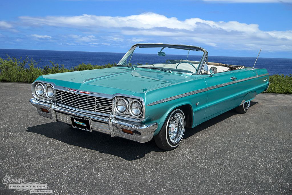 1964 Impala SS Convertible - Aquamarine Drop-Top