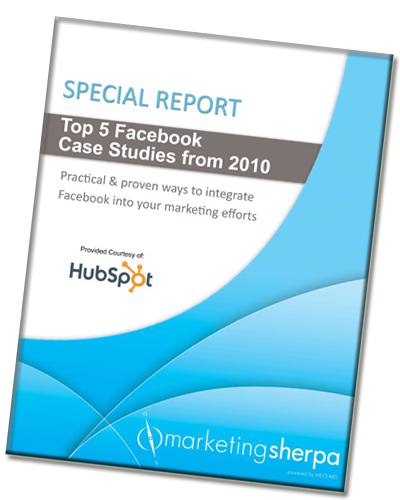 MarketingSherpa Top 5 Facebook Case Studies