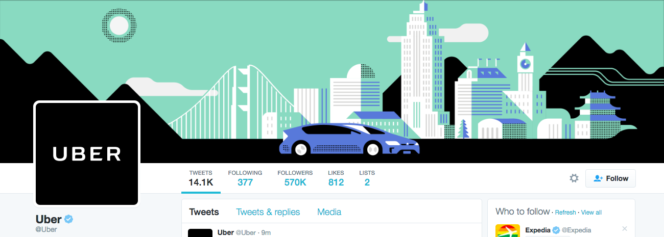 23 Brilliant Twitter Cover Photo Examples From Real Brands | 10 Forward ...
