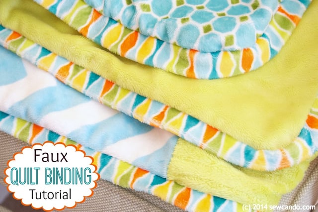 Basic Binding Techniques for Cuddle® Minky Plush Fabric (& Video Tutorial)
