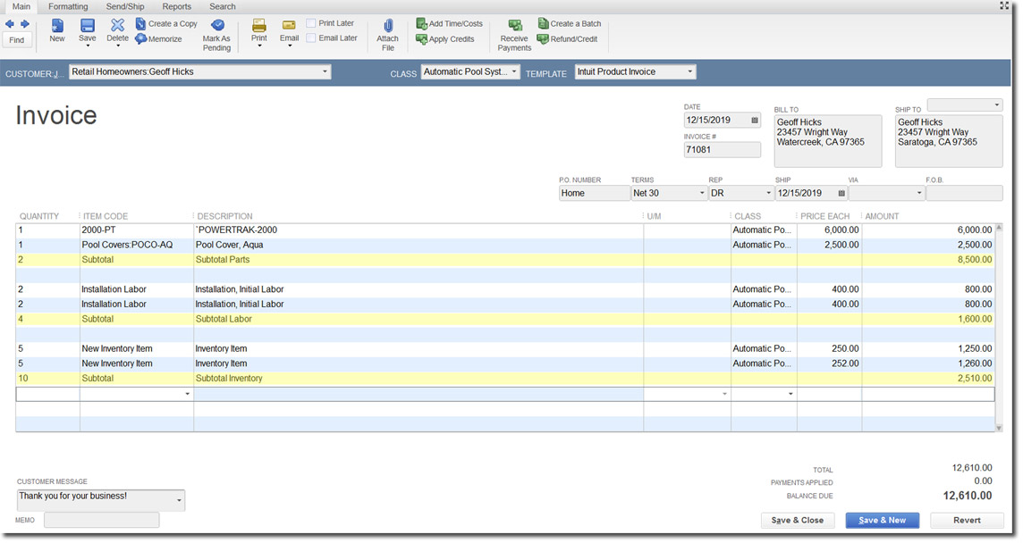 New Invoicing Features In QuickBooks Enterprise 2015