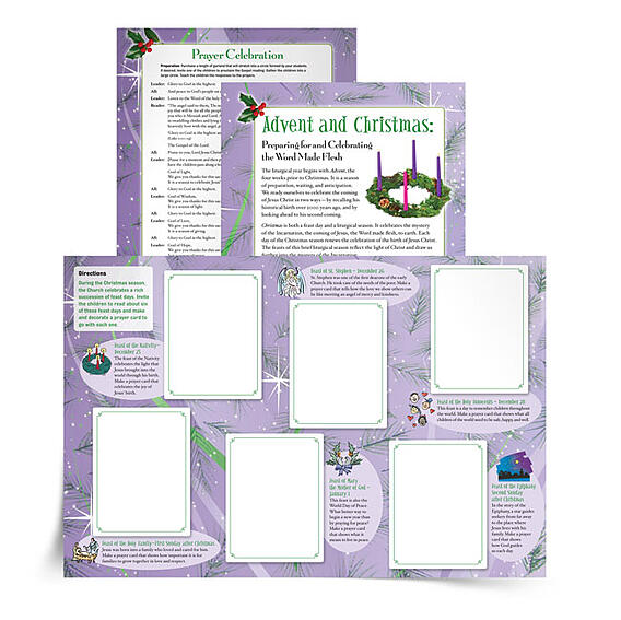 Advent Catholic Prayers & Advent Activities for Kids