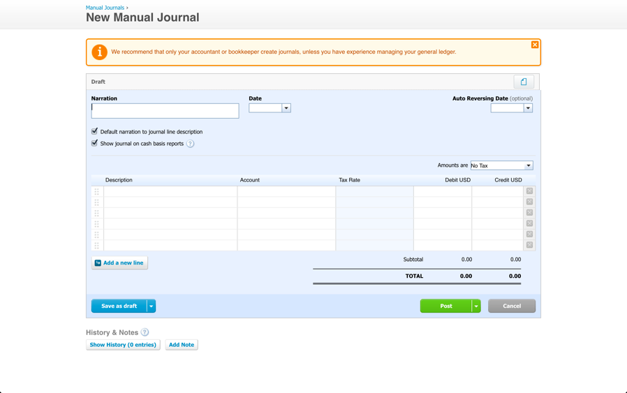 Xero 101 3 Things Your Xero Journal Entries Are Missing
