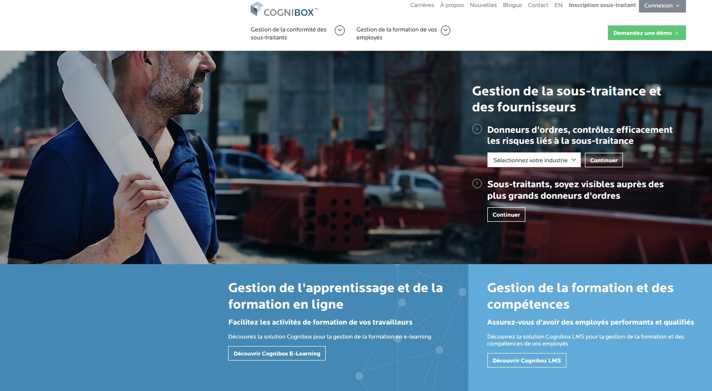 Cognibox | Solution de gestion de la formation et de la conformité