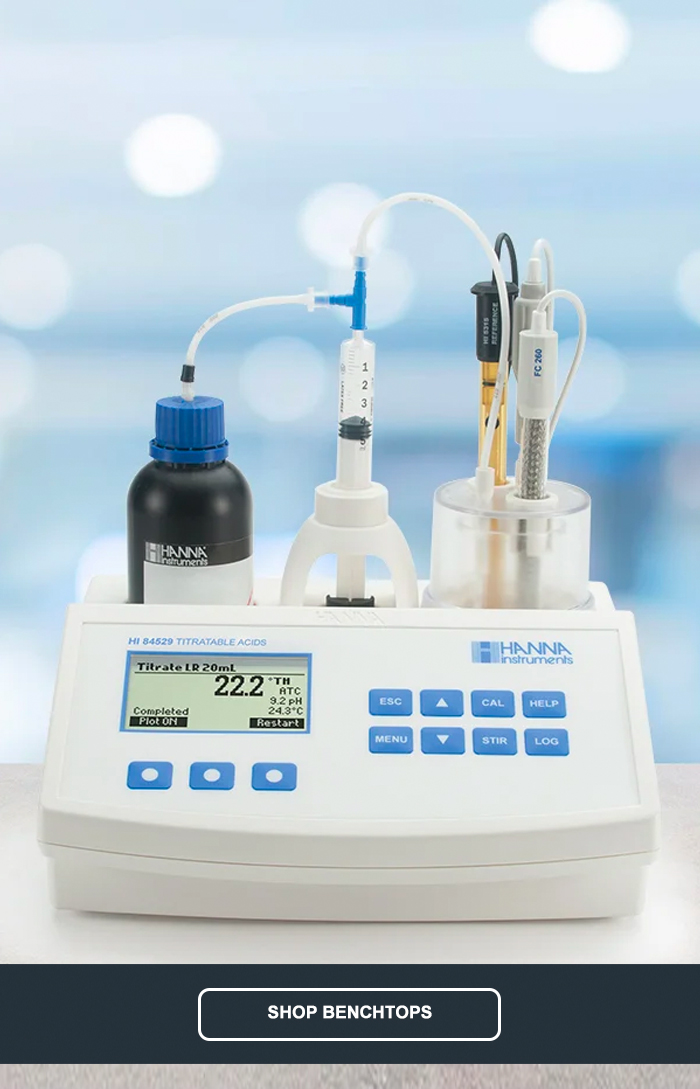 Dairy Testing Equipment | Hanna Instruments