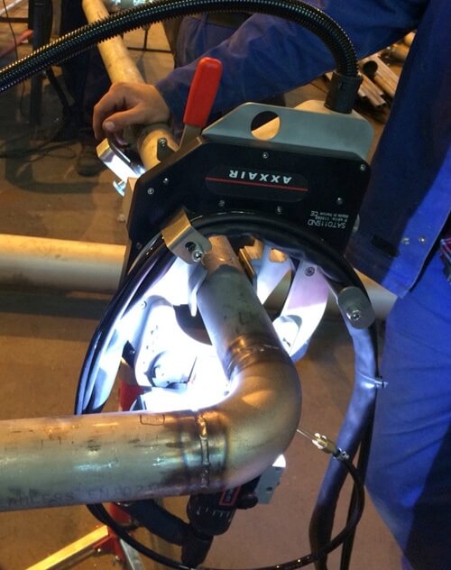 Axxair - Technologie soudure orbitale