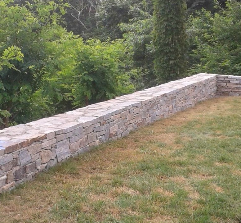 Small Stone Wall Building