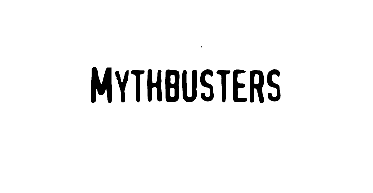 Mythbusters Logo Black And White
