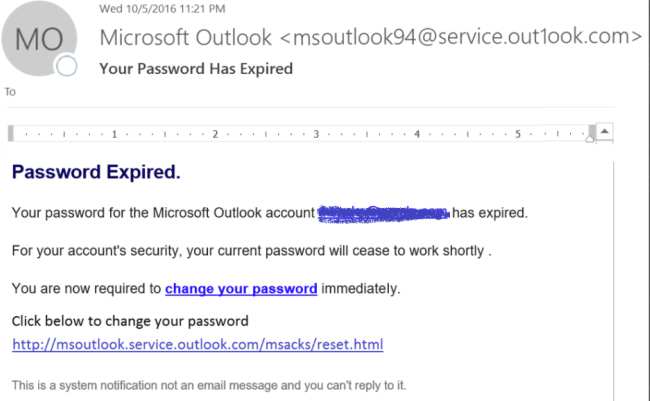 Common Examples Of A Phishing Email