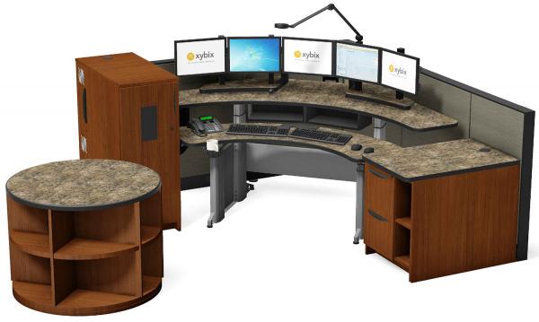 911 Dispatch Workstations | Consoles | Ergonomic Desks | Xybix
