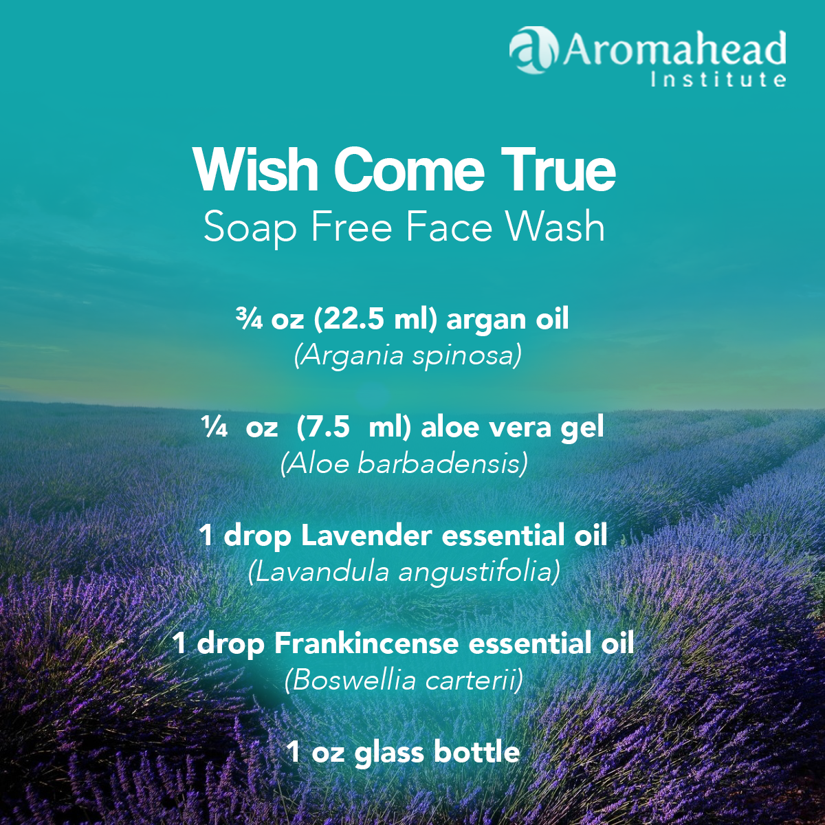 Wish Come True Soap-Free Face Wash | Aromahead Blog