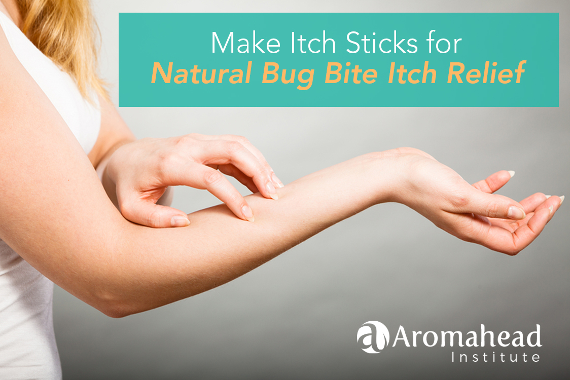 Make Itch Sticks for Natural Bug Bite Itch Relief | Aromahead Blog