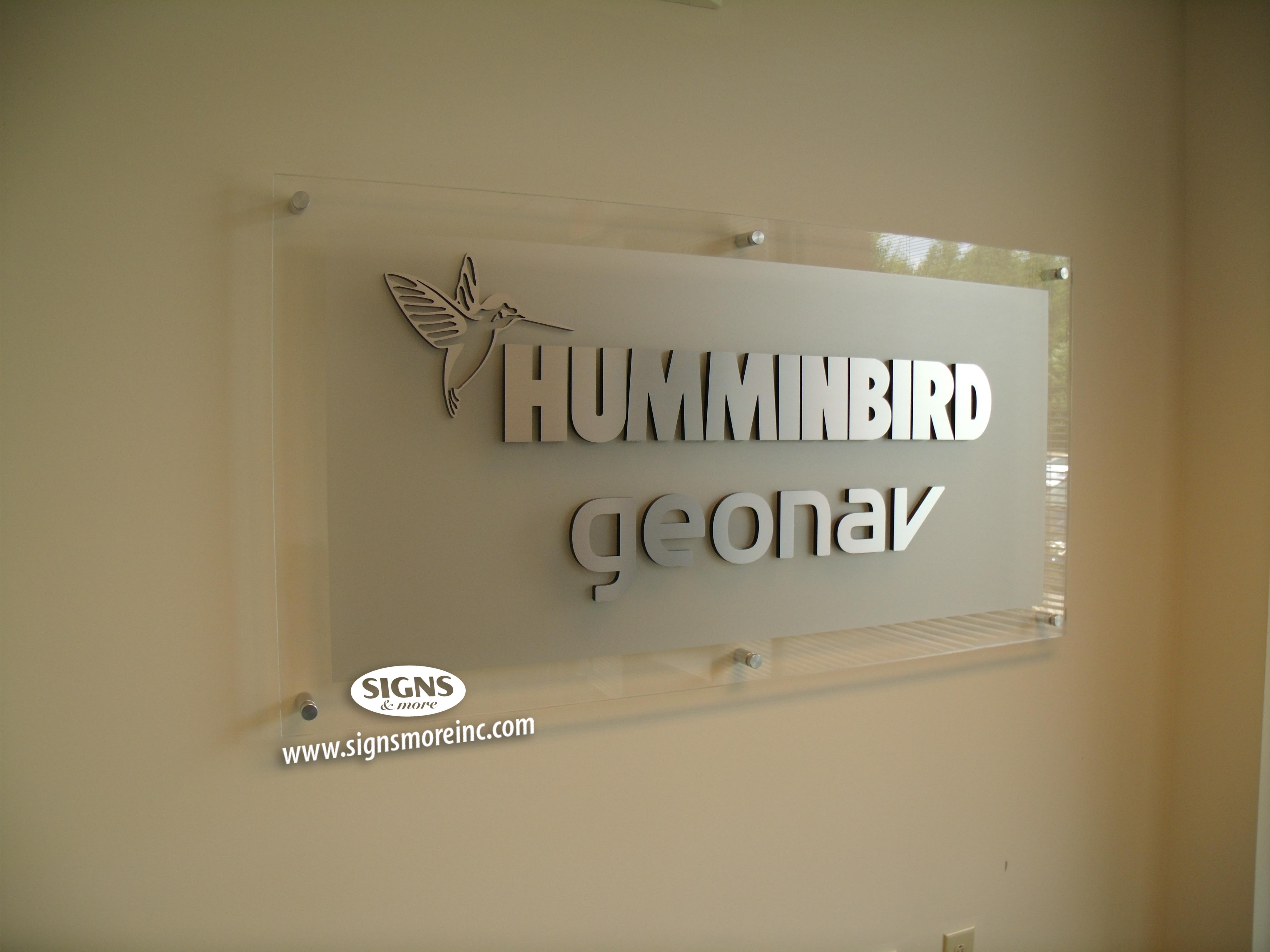 Lobby Sign Acrylic Customized Acrylic Business Sign 3D Shop Sign Front