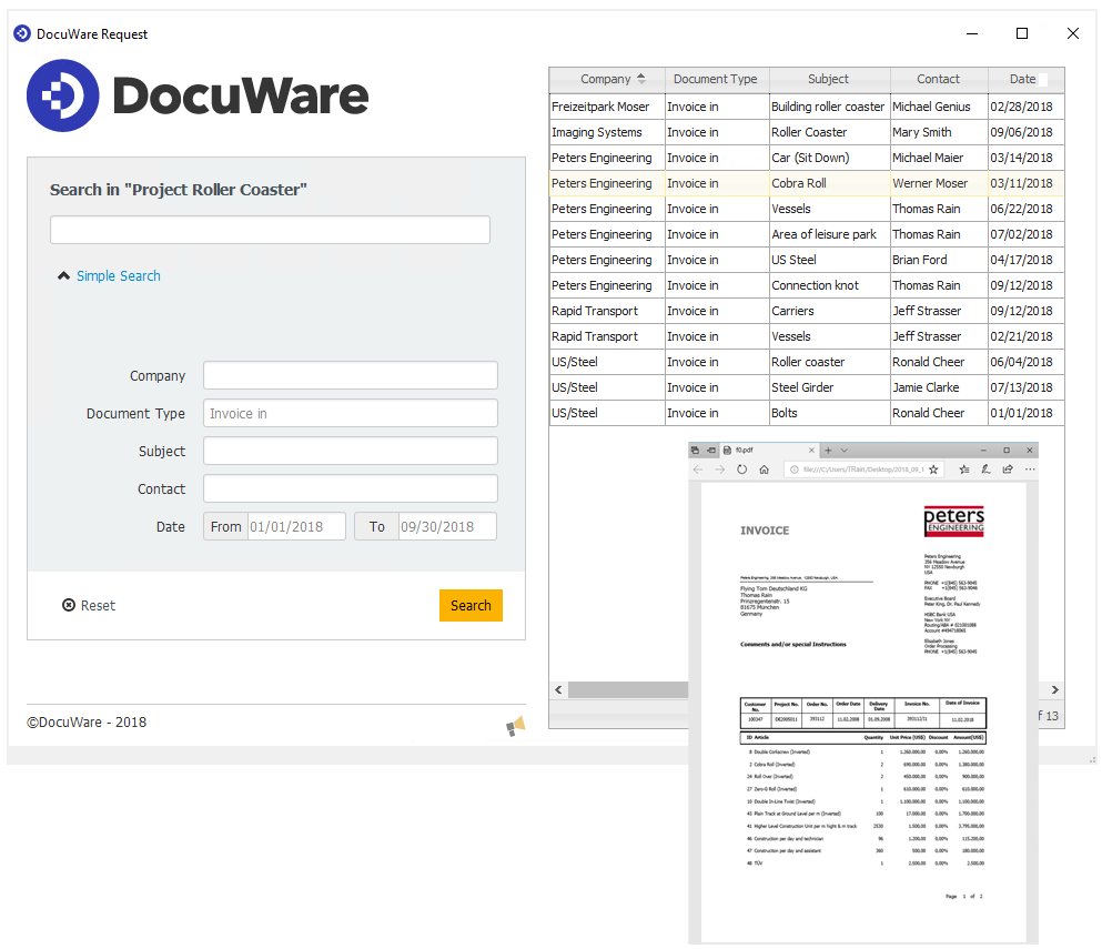 Create secure, standalone, searchable document archives