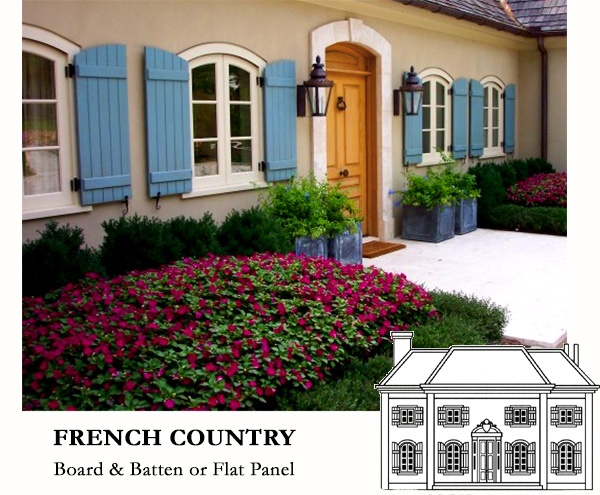 Windows French Country Estate 10 French Country House Exterior Designs