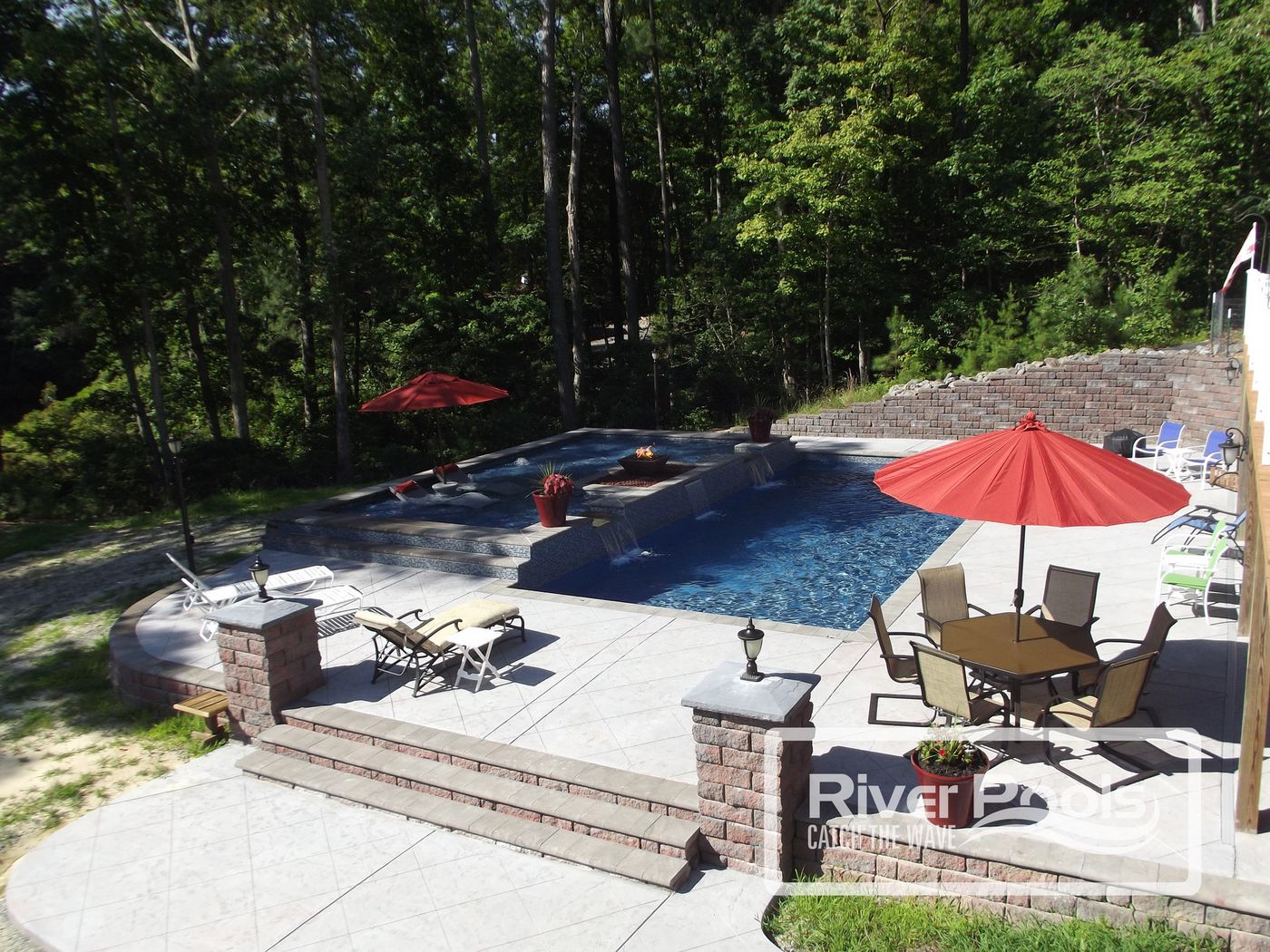 Fiberglass Pool Gallery | River Pools & Spas