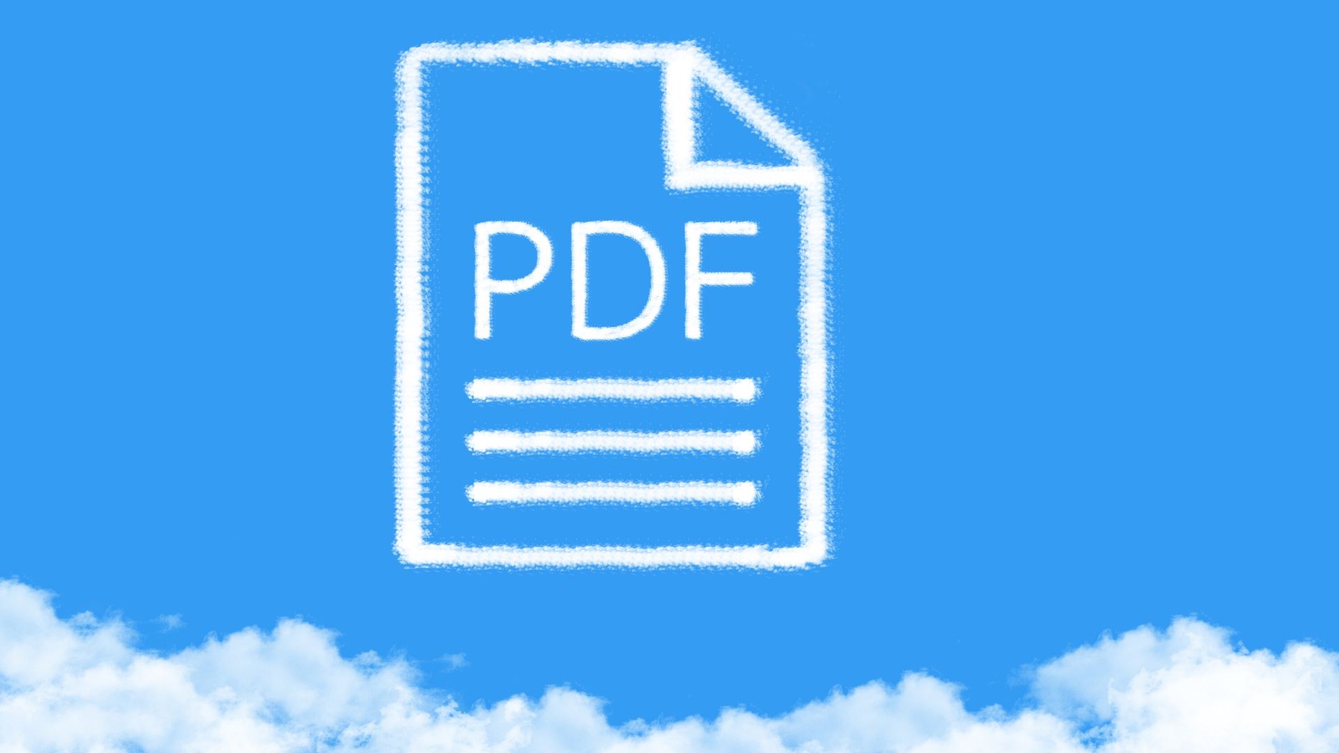 Pdf Icon Png Blue