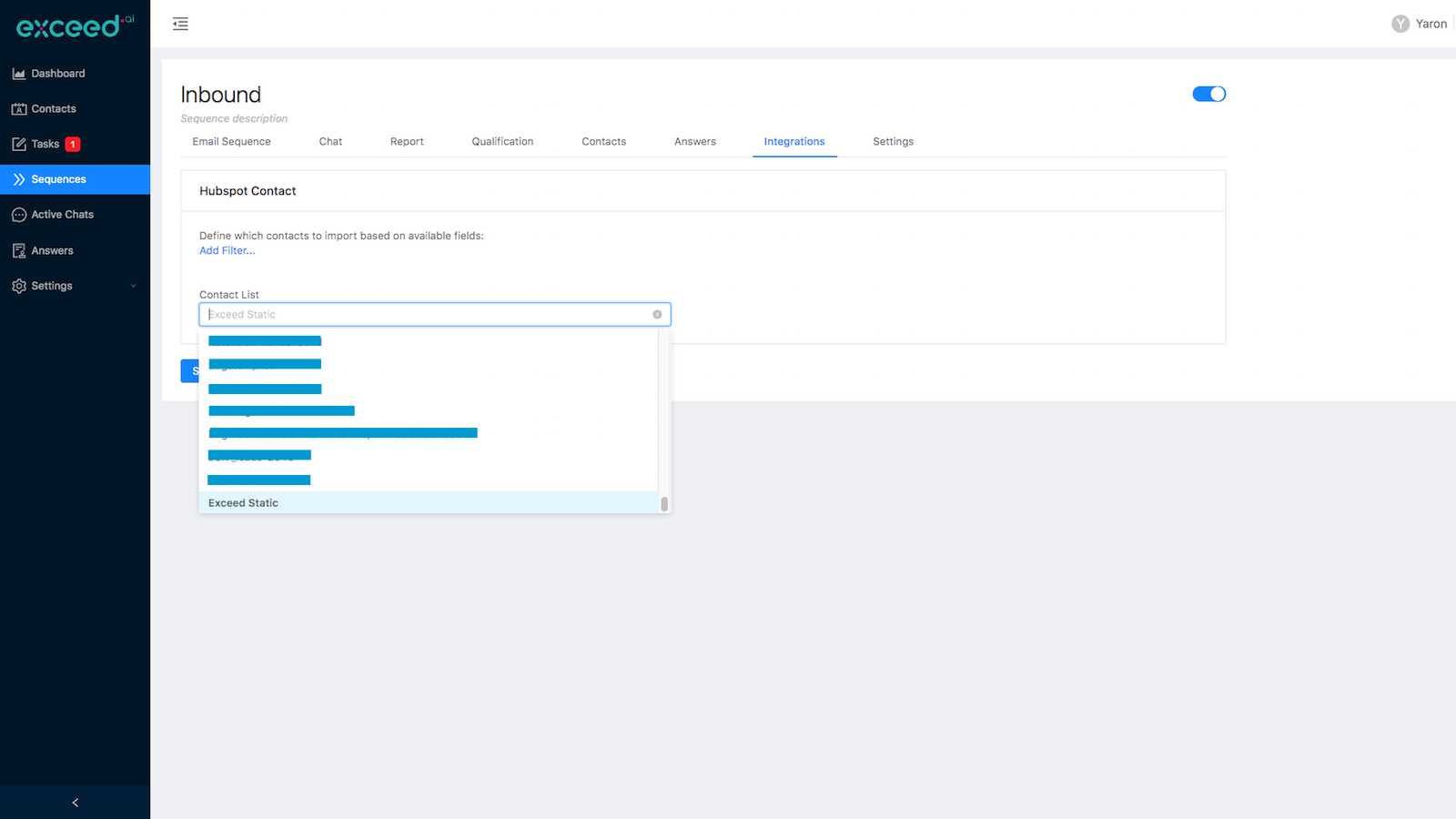 Exceed AI HubSpot Integration | Connect Them Today