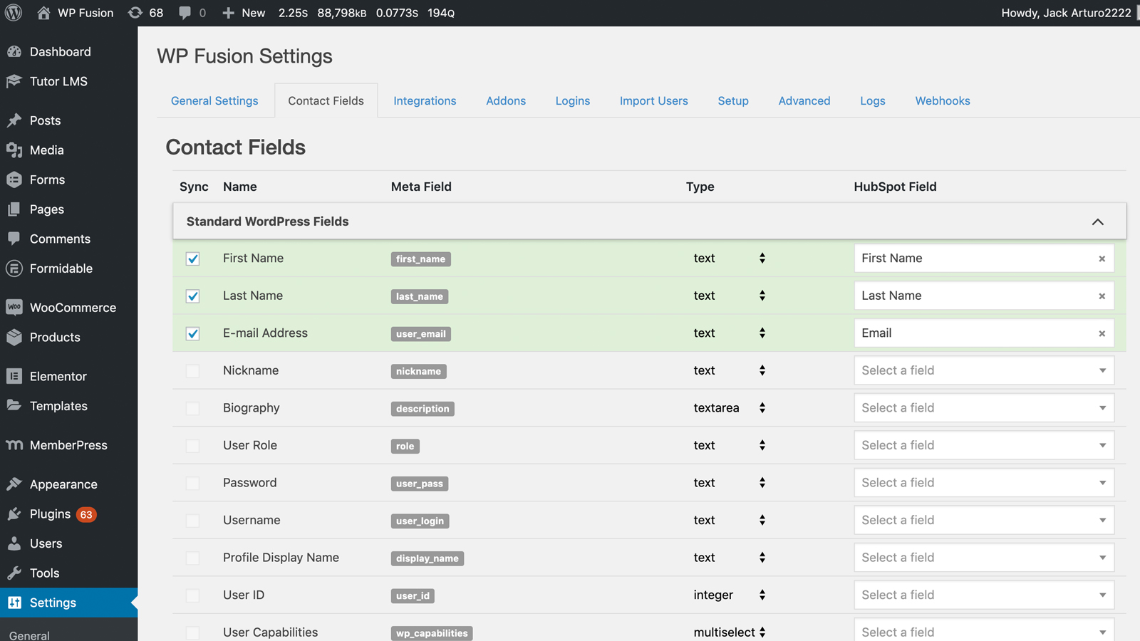 WP Fusion HubSpot-integratie | Koppel ze vandaag nog