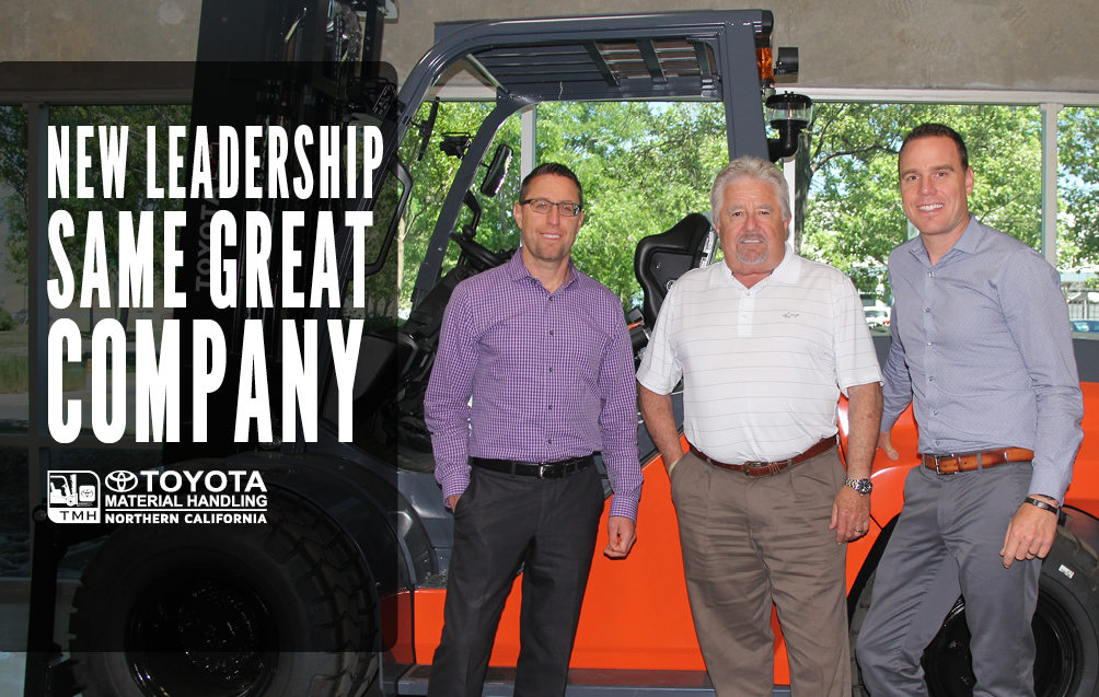 Toyota Forklift Dealership Announces Senior Leadership Changes