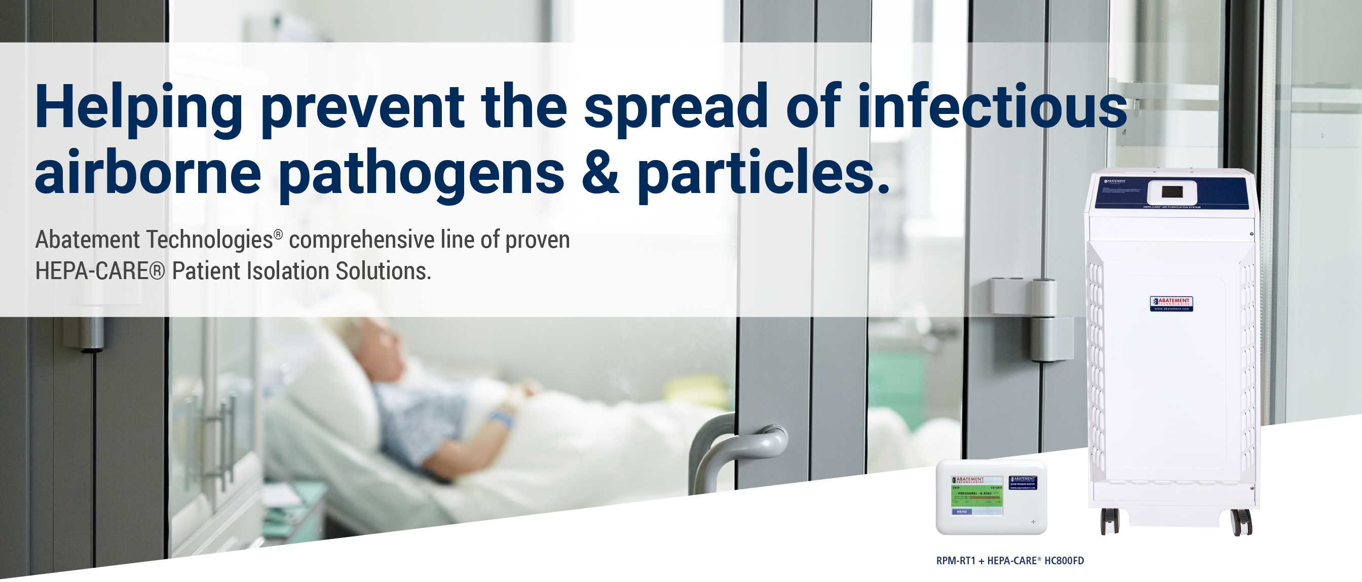 Patient Isolation | HEPA-CARE® Isolation Solutions