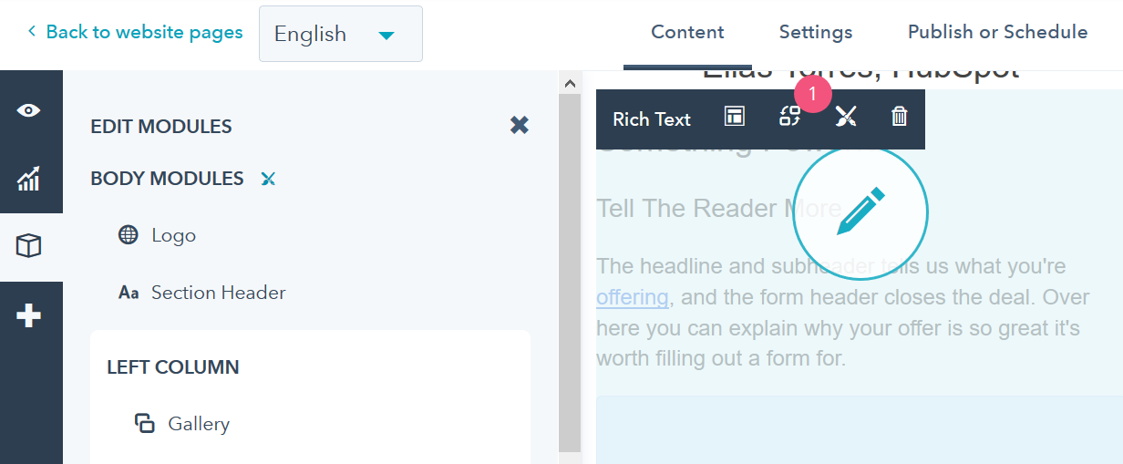 HubSpot Community - Visually Refreshed Content Editors - HubSpot Community