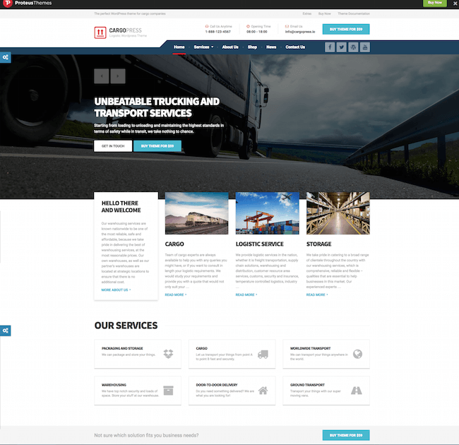 13 Best Transportation and Logistics WordPress Themes for 2020