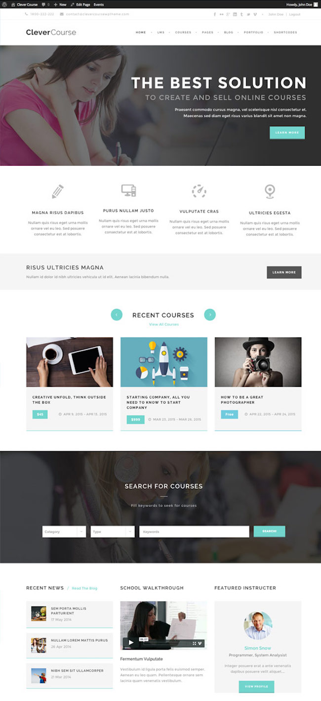 31 Best Education WordPress Themes for 2020