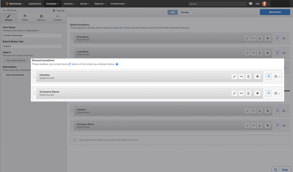 Form Building Software for Small Business | HubSpot Marketing