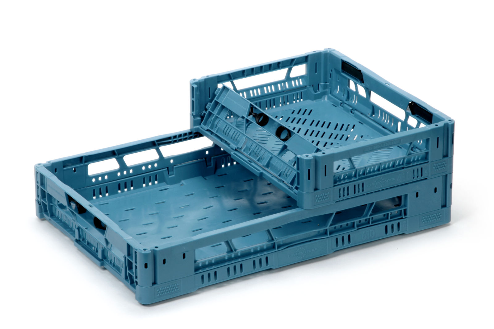 Euro Pool System | Blaue Klappsteigen