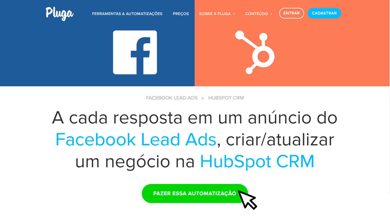 Integración de Pluga con HubSpot | Conéctala aquí
