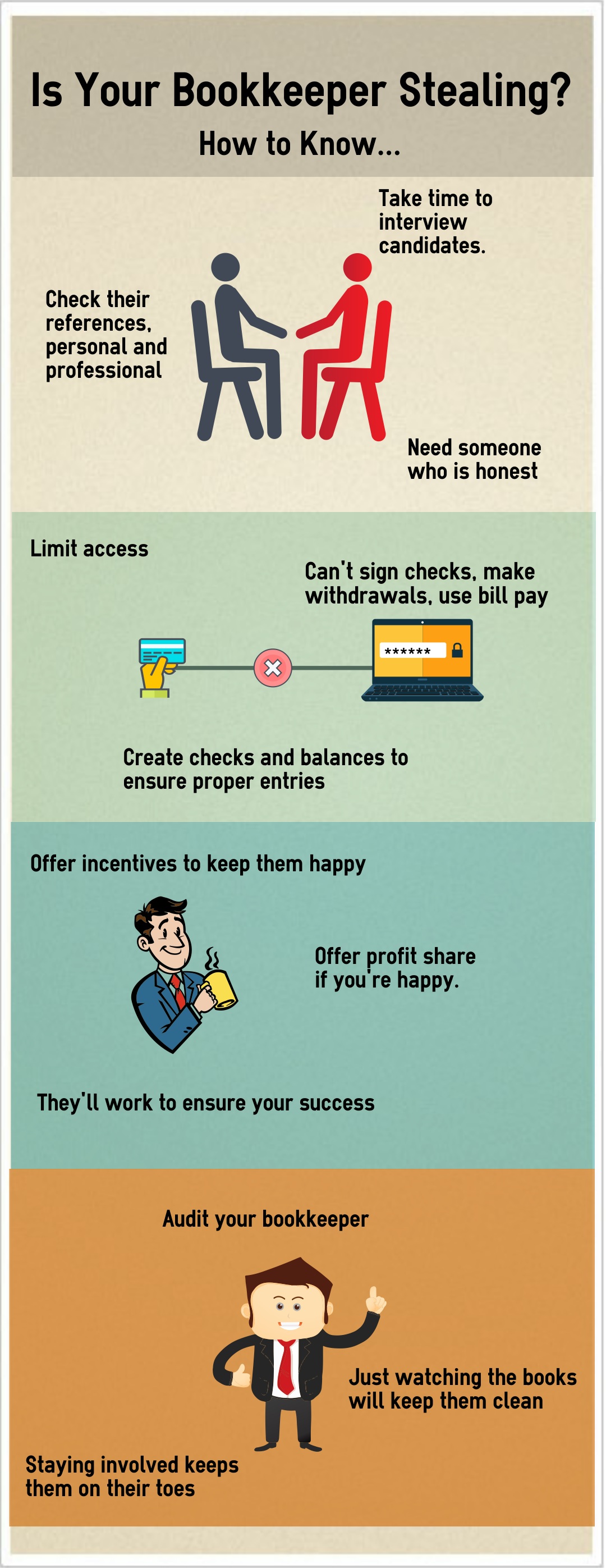 [Infographic] Is Your Bookkeeper Stealing? How to Know... - Outsourced ...